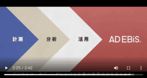 ADEBiSサービスPR動画 - 動画制作・映像制作ならサムシングファン｜大阪･東京･名古屋の動画DX®会社