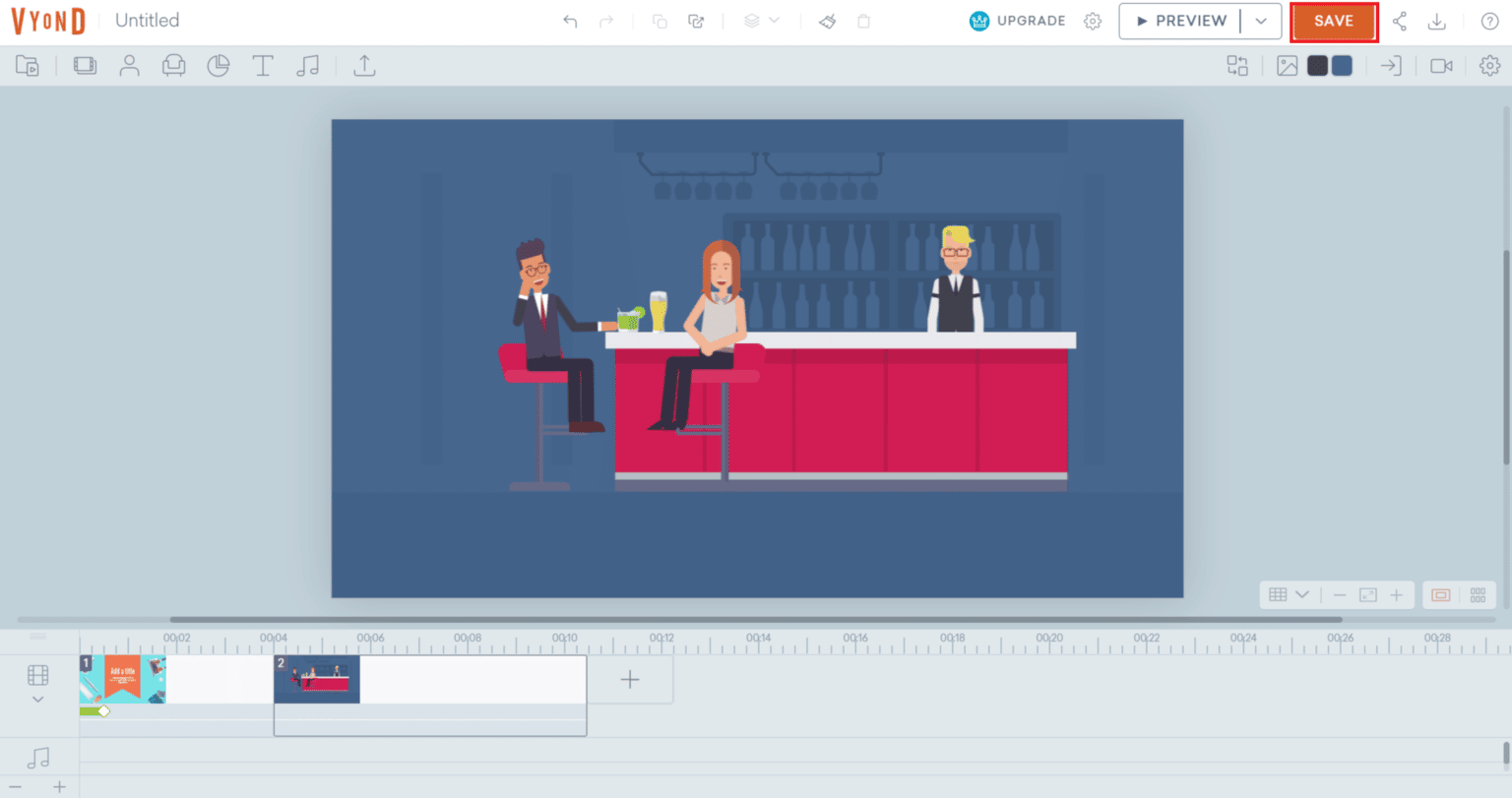 「VYOND」タイムライン操作手順｜動画編集を上達させるコツ3選 - 動画制作・映像制作ならサムシングファン｜大阪･東京･名古屋の動画DX®会社