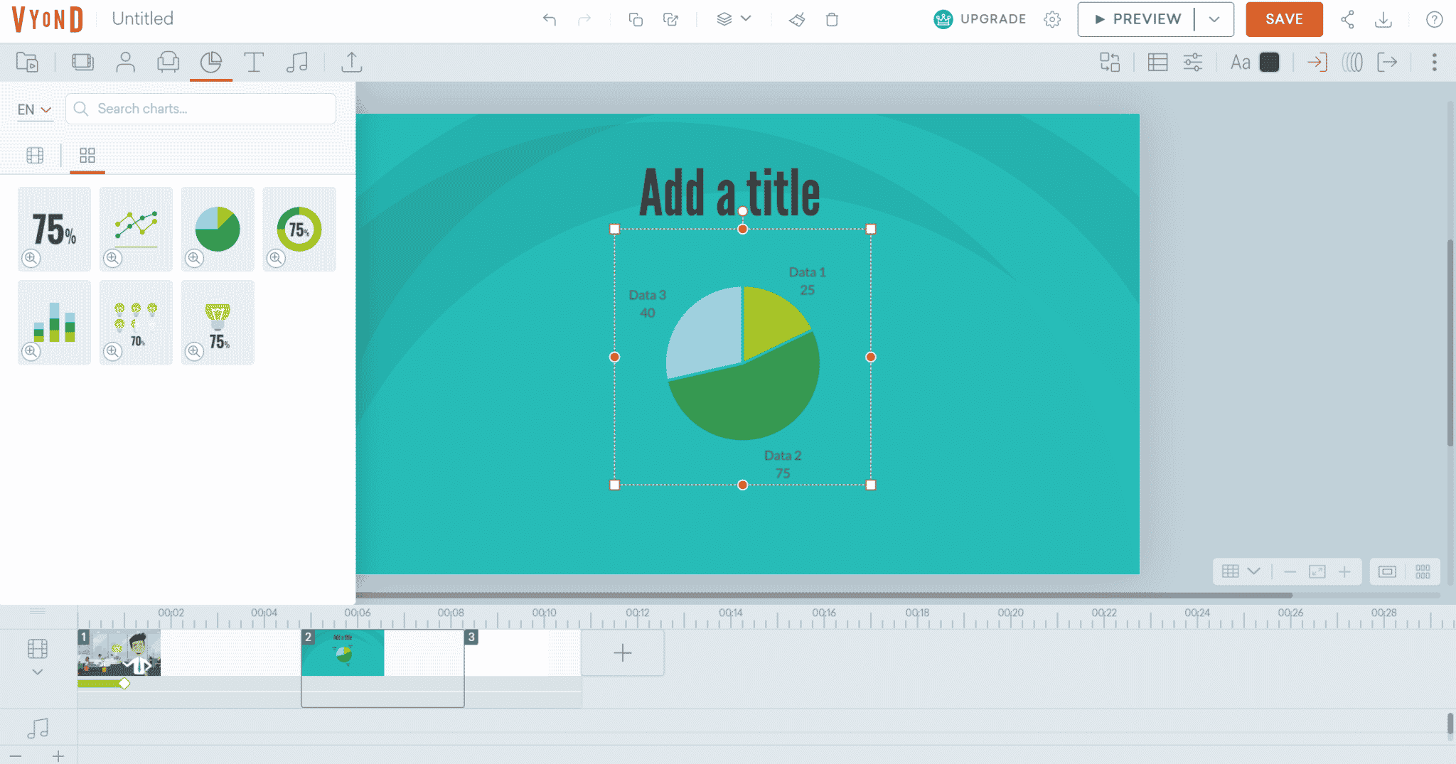 VYONDのグラフ作成手順を解説｜グラフで表現するべき3つの理由 - 動画制作・映像制作ならサムシングファン｜大阪･東京･名古屋の動画DX®会社